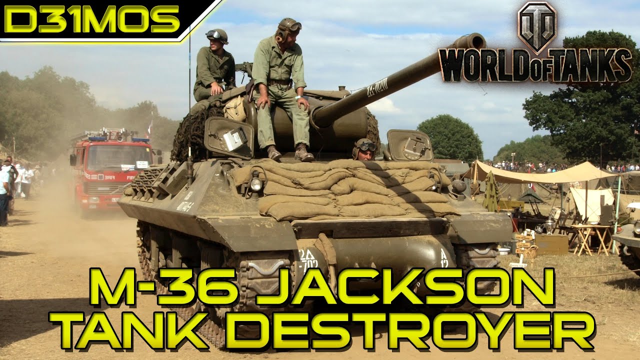 World of Tanks! M36 JACKSON! - YouTube