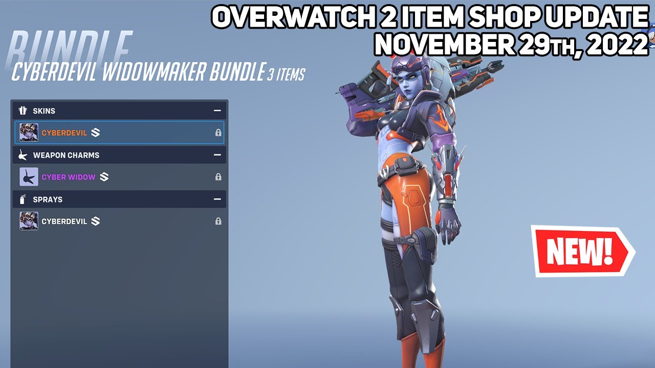 *NEW* WIDOWMAKER + SOJOURN SKINS! Overwatch 2 Item Shop Update ...