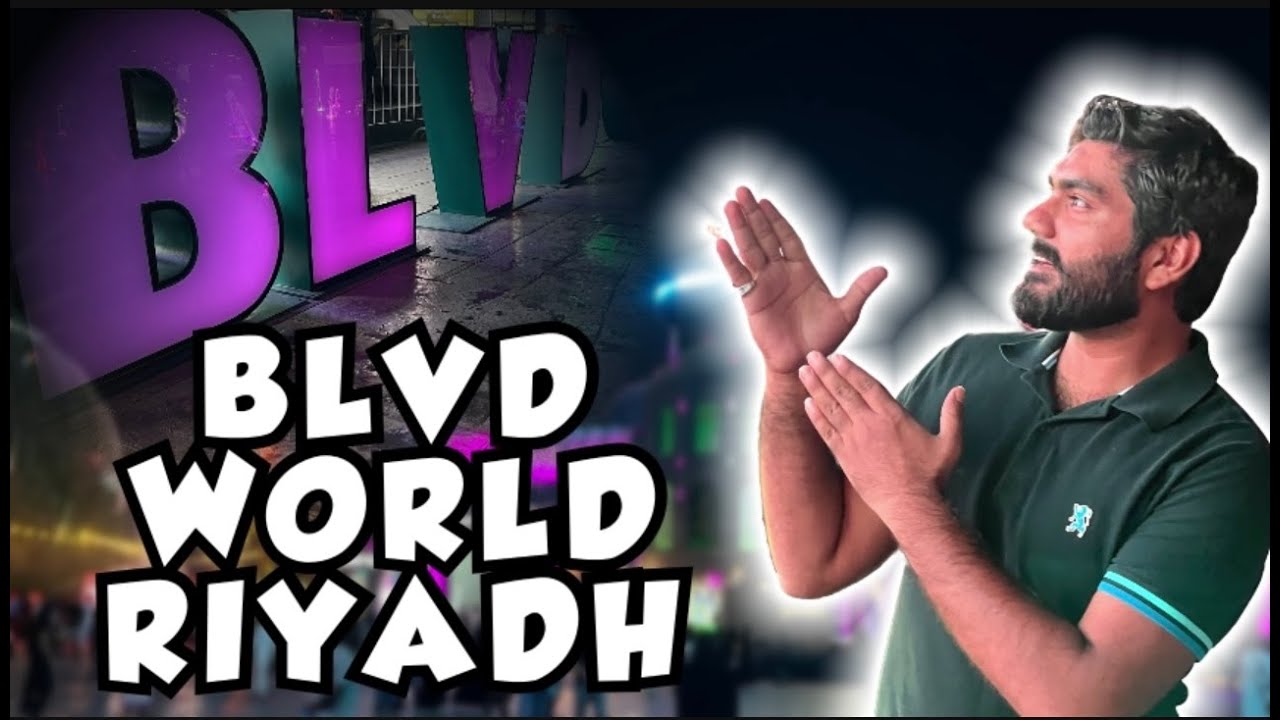 Boulevard World In Riyadh BLVD RUH CITY 🌍 Saudi Arabia 😍 - YouTube