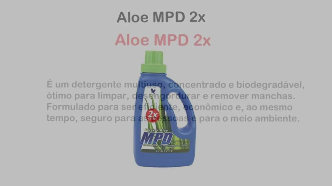Aloe MPD 2x, produtos Forever, detergente Forever - YouTube