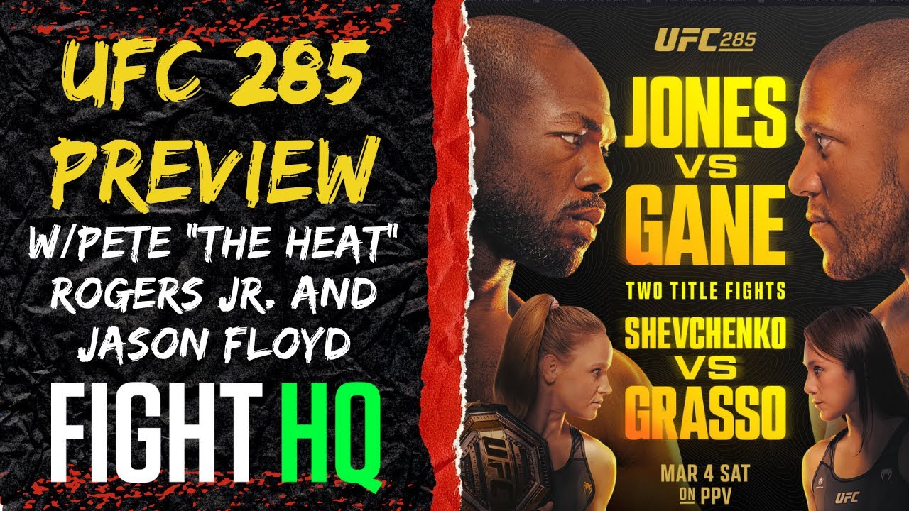 UFC 285 Fight Breakdown, DFS Analysis, and Fight Picks - YouTube