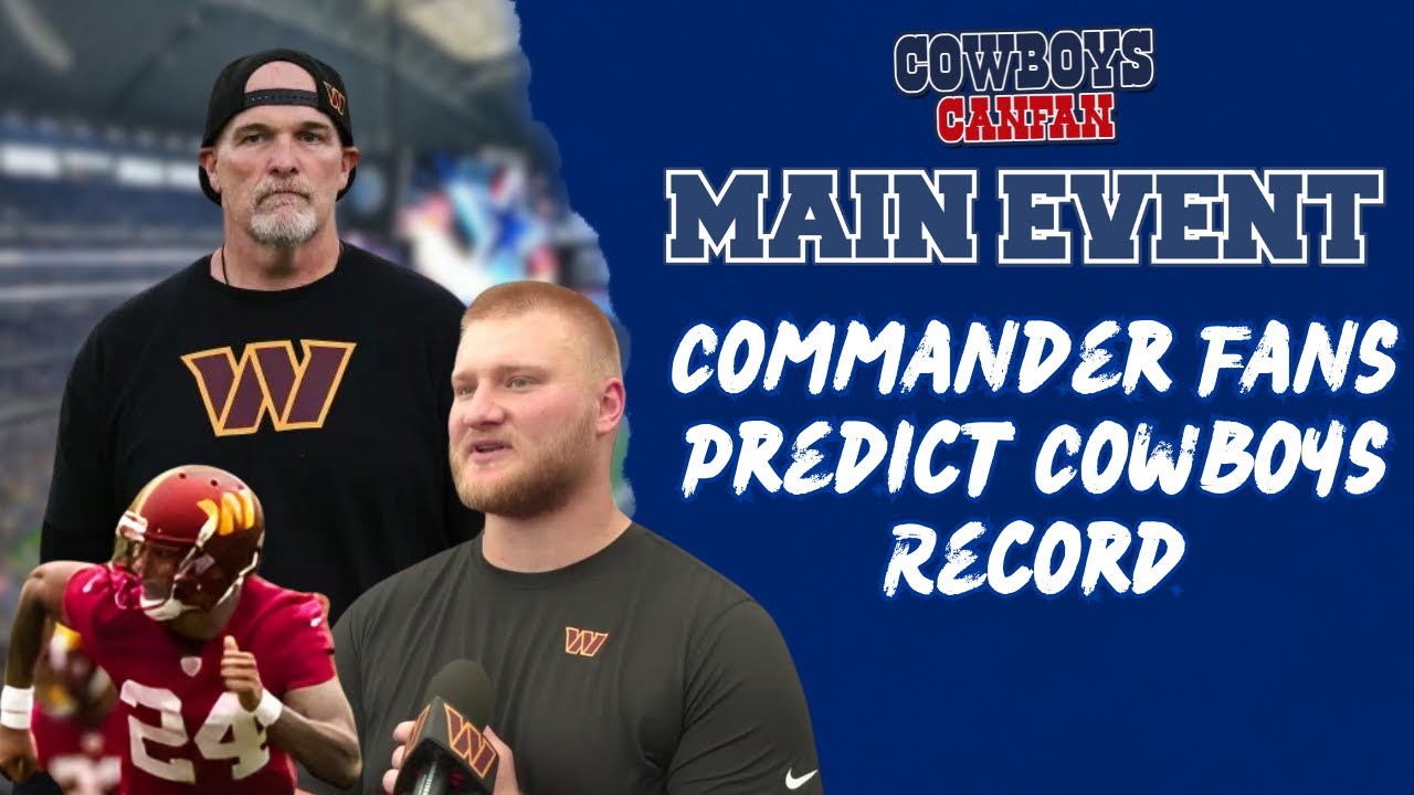 Battling It Out With Commanders Fans | Ballin In Burgundy vs. Cowboys ...
