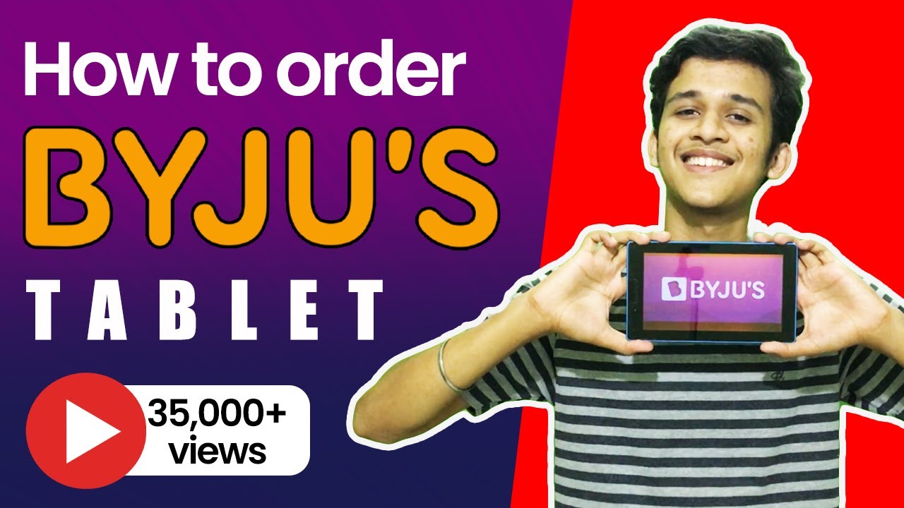 How to order Byjus tablet ? | 100% Discount - YouTube