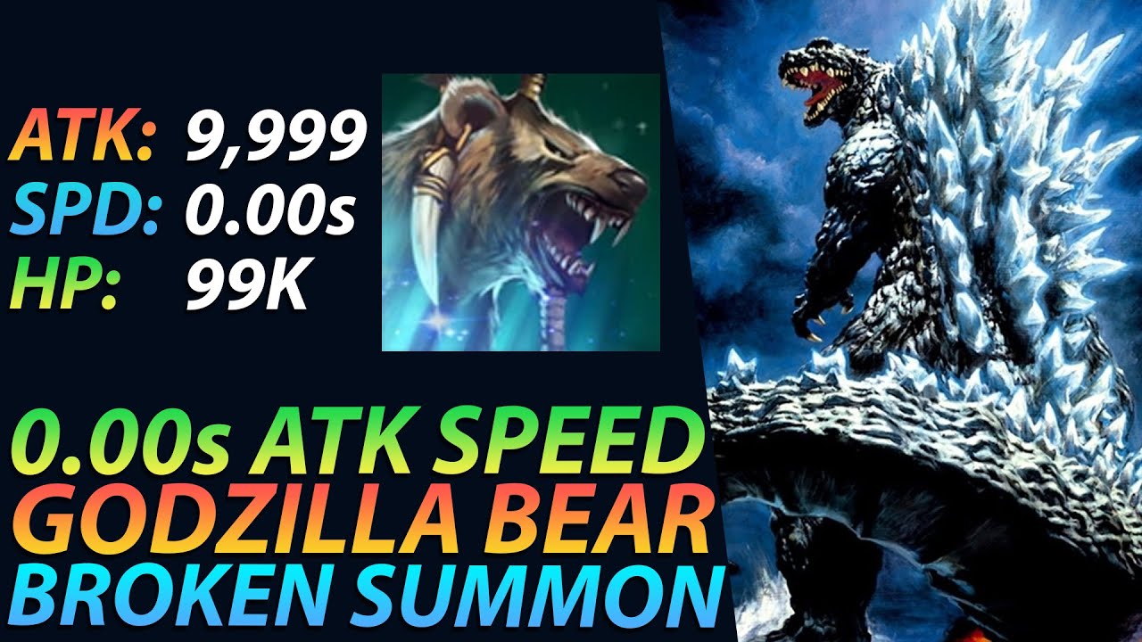 Godzilla Bear - Custom Hero Chaos - YouTube
