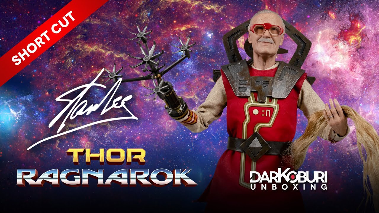SHORTCUT - Stan Lee - Thor Ragnarok - Hot Toys - Darkoburi - YouTube