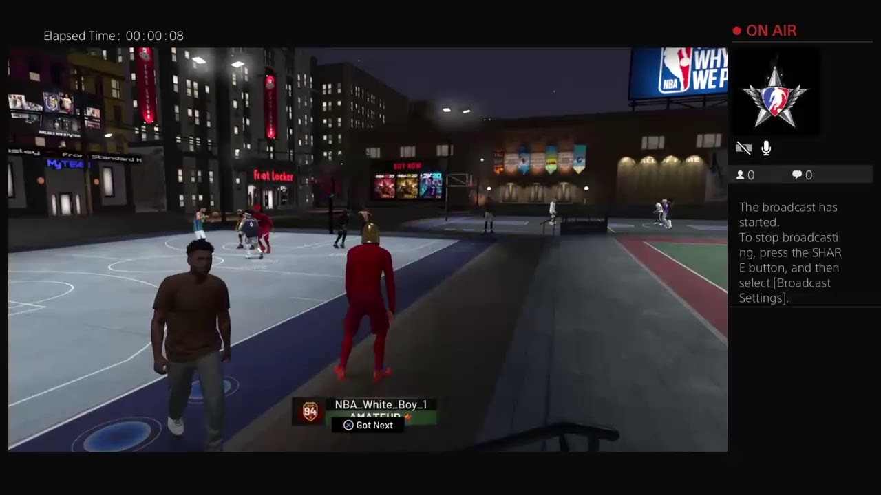 NBA_White_Boy_1's Live PS4 Broadcast - YouTube