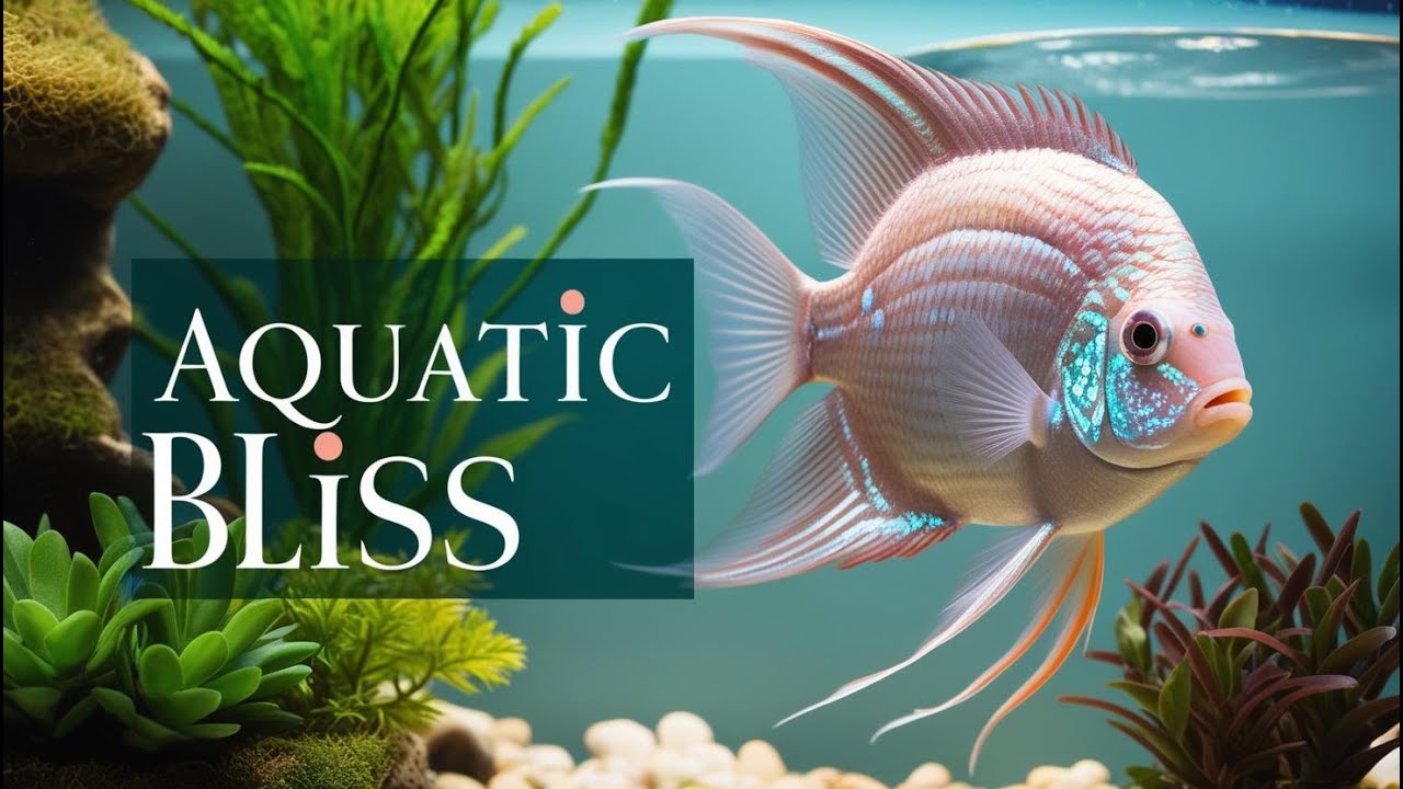 Aquatic Bliss Mesmerizing Angel Fish in Tanks - YouTube