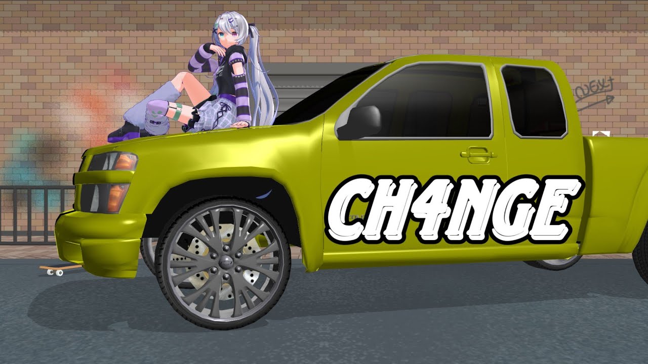 【初音ミクMMD】CH4NGE[YYB styled edit 25 Miku_portray yourself] - YouTube