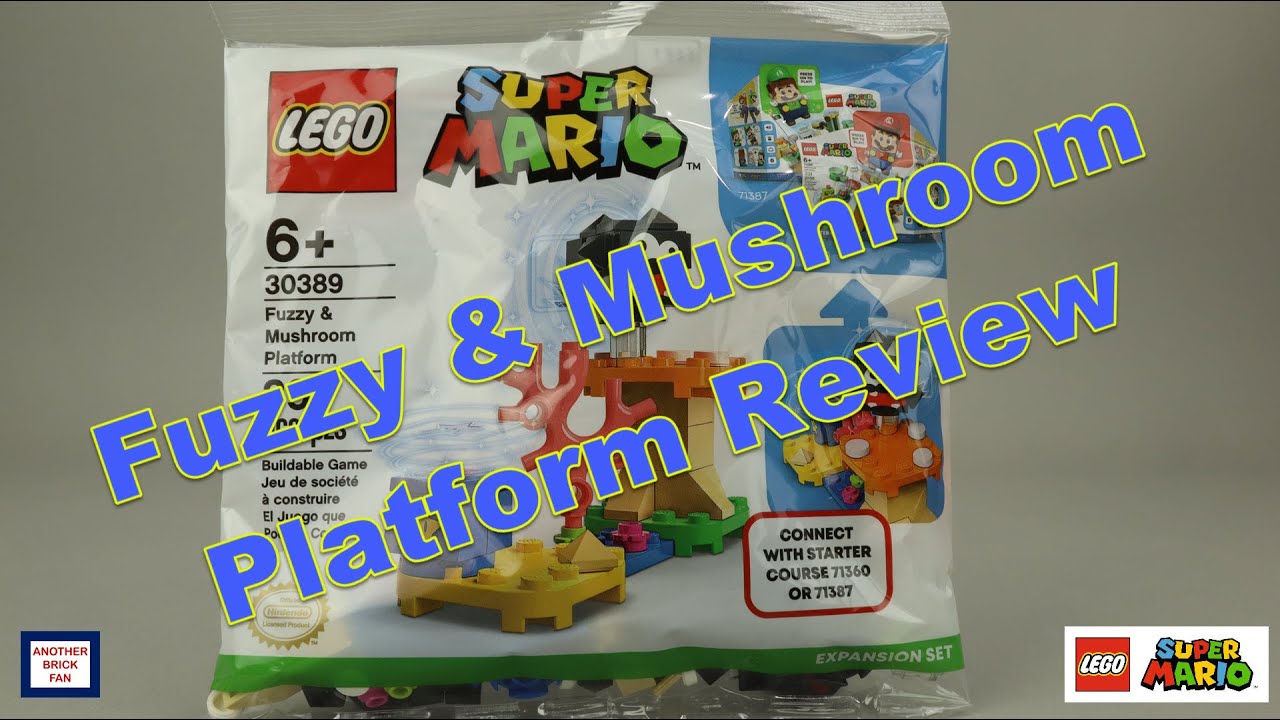 LEGO Polybag Fuzzy & Mushroom Platform review set 30389 - YouTube