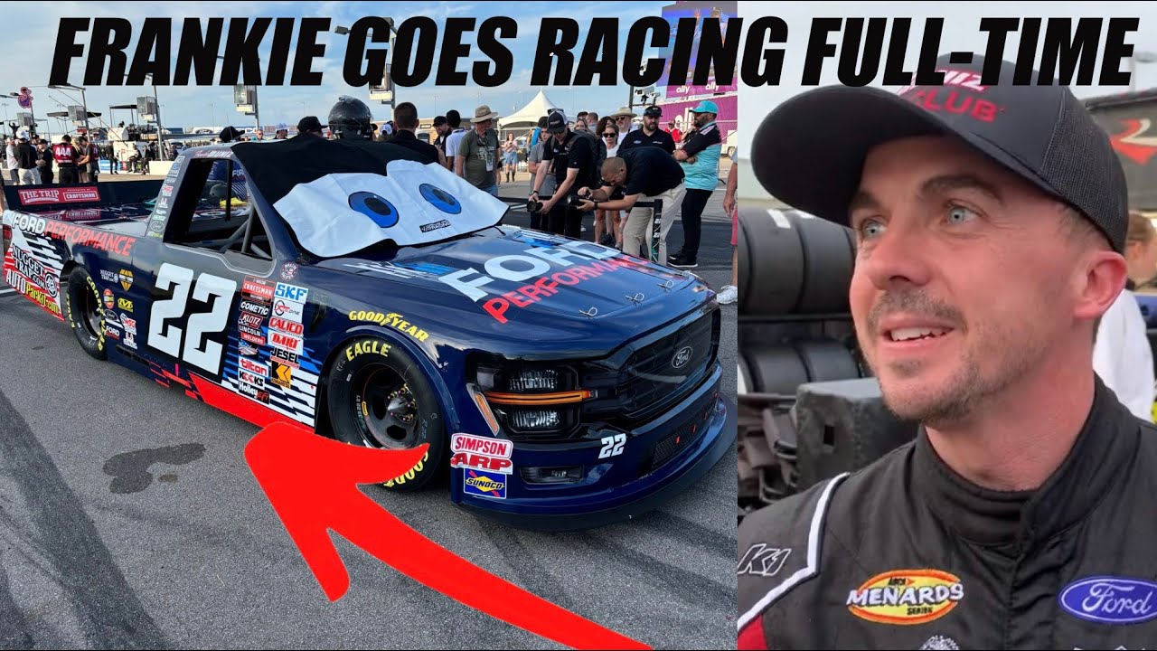 Frankie Muniz Announces Full-Time 2025 NASCAR Truck Ride: "100% ...