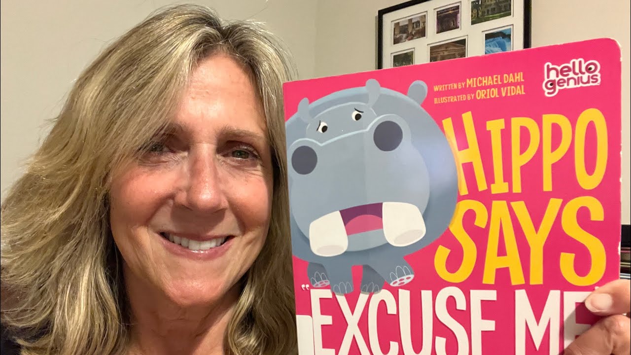 MIMI READS Hippo Says Excuse Me - YouTube