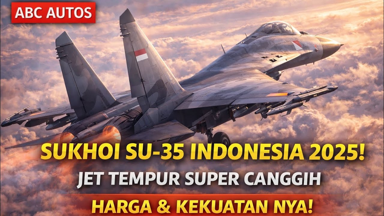 Sukhoi SU-35 Indonesia 2025: Jet Tempur Super Canggih Pengawal Langit ...