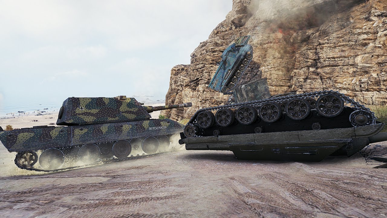 E 100 • Impossible Things Happened in This Battle • World of Tanks ...
