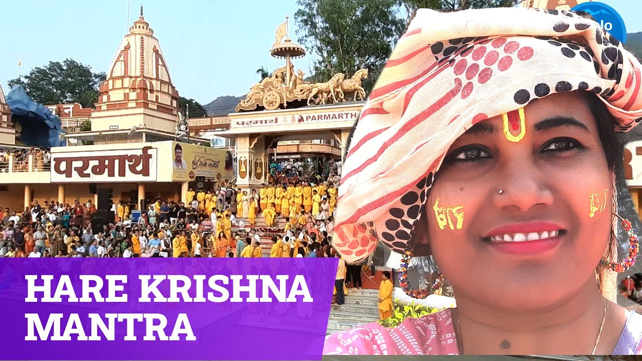 Hare Krishna Mantra for Morning Meditation // RISHIKESH iskon kirtan ...