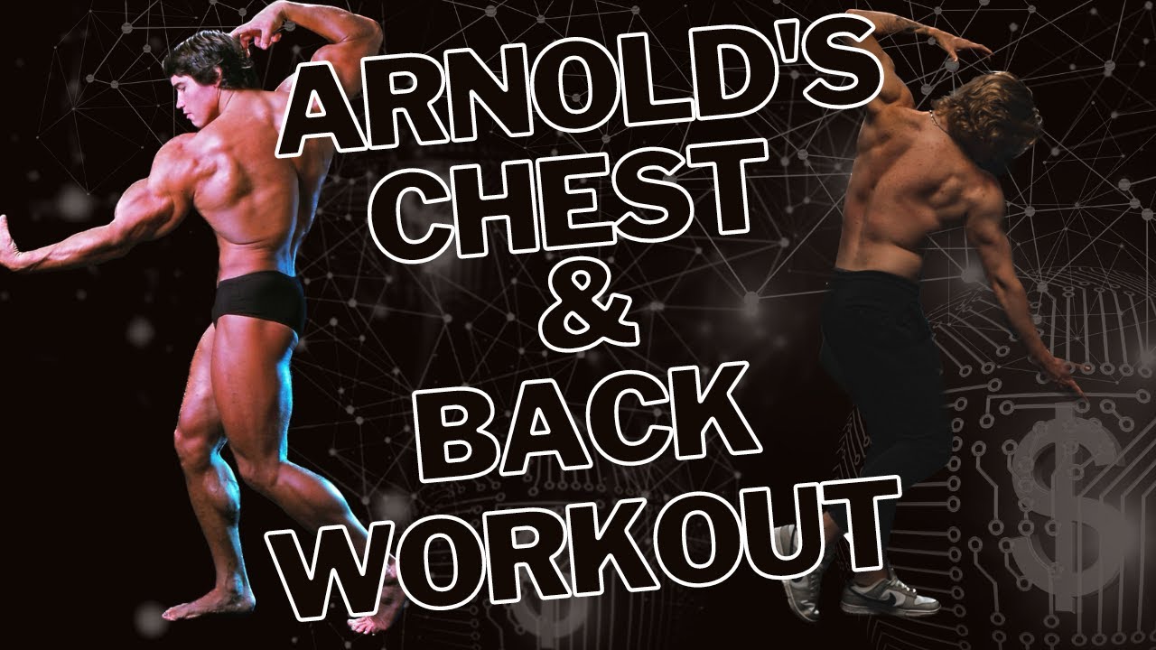 Attempting Arnold's Chest and Back Workout - YouTube
