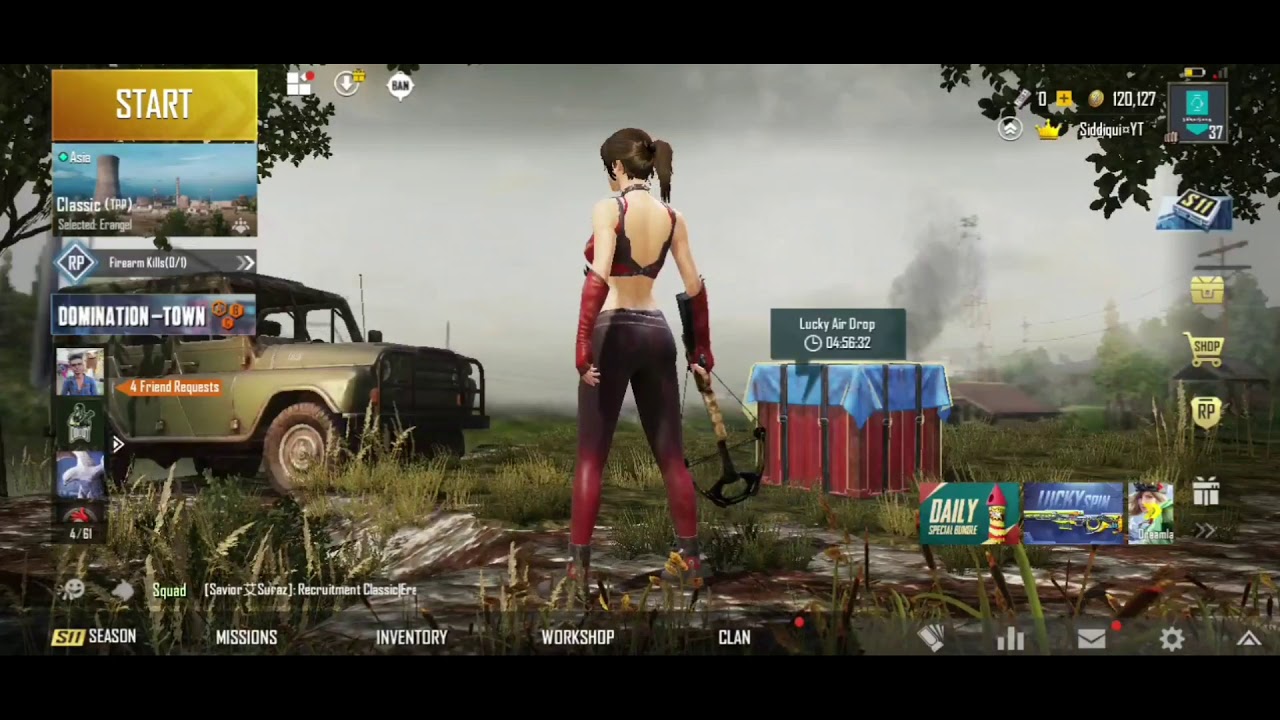 PUBG Mobile || got sexy dress for my girl || - YouTube