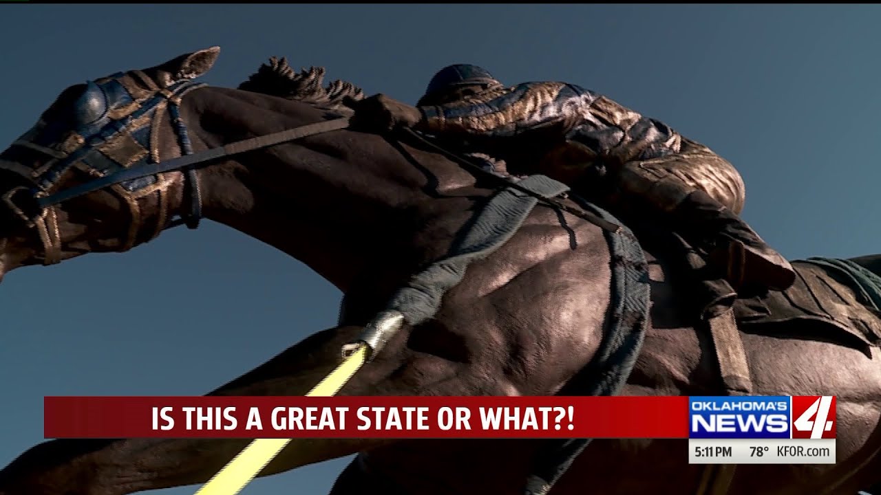 `Big Red` on the road: The largest-ever statue of Secretariat leaves ...