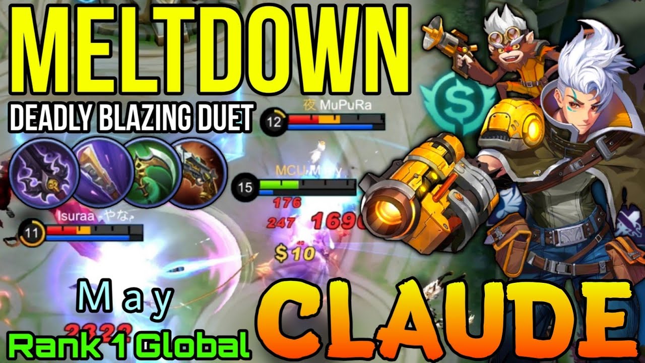 100% Meltdown Claude Monster Gold Lane - Top 1 Global Claude by M a y ...