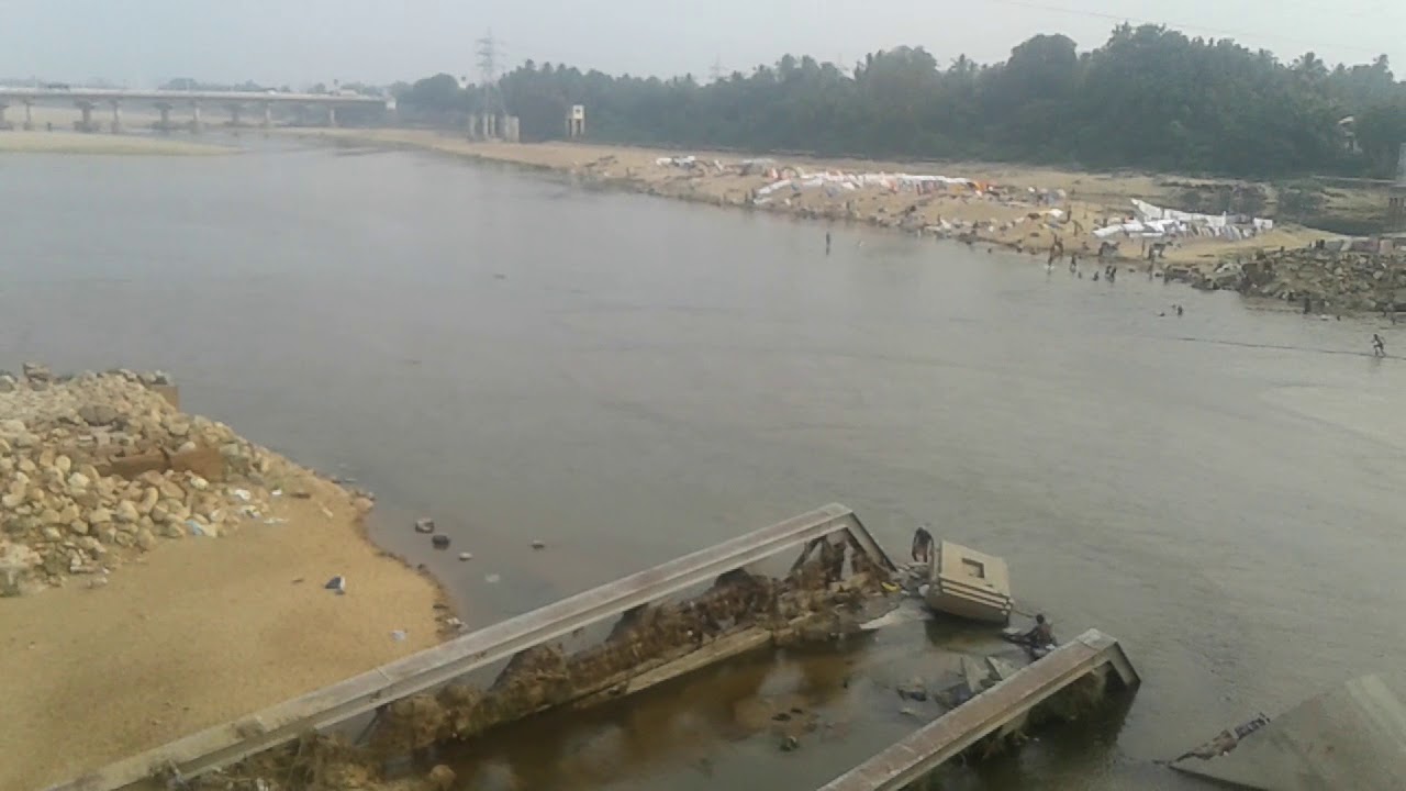 trichy kollidam river - YouTube