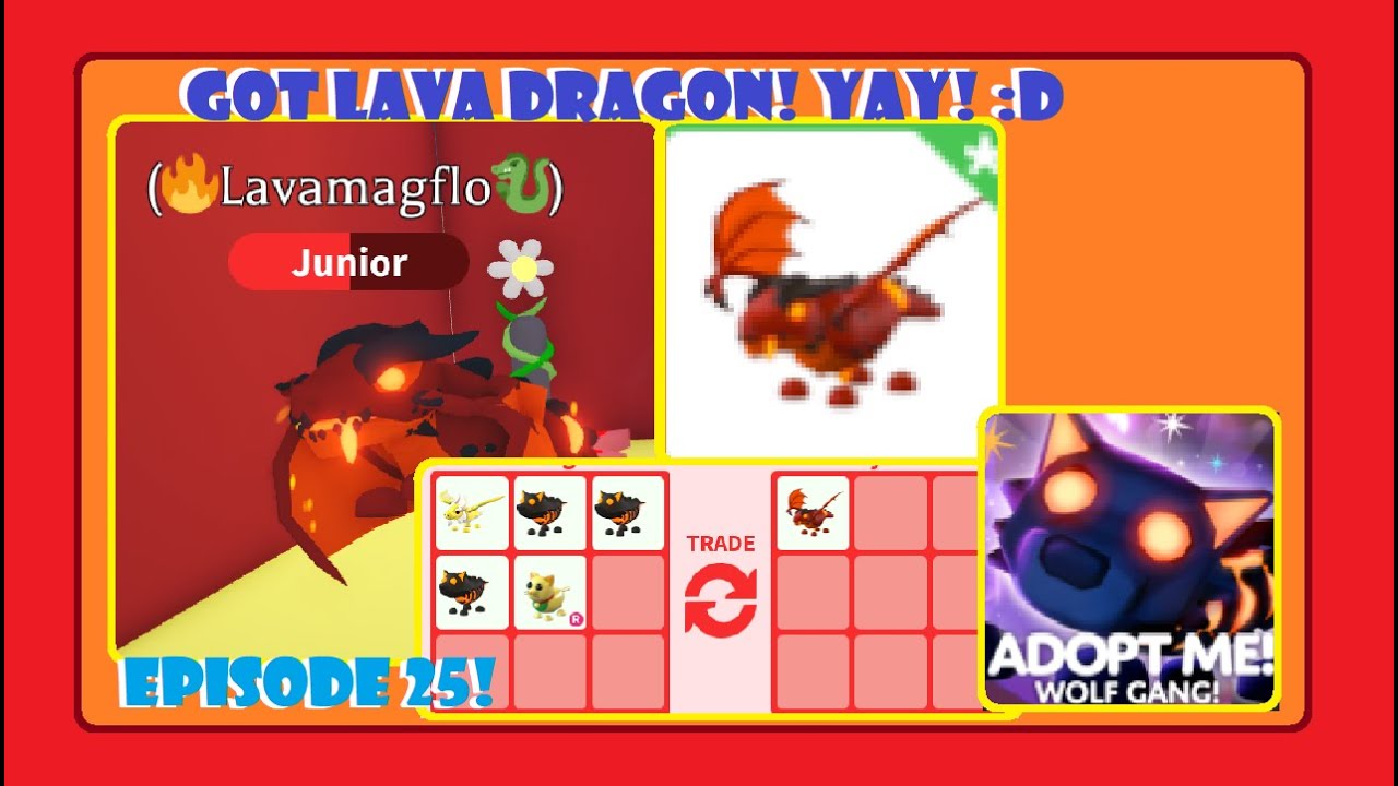 I Got A LAVA DRAGON In Adopt Me!! How?! | Simagflo | Roblox - YouTube