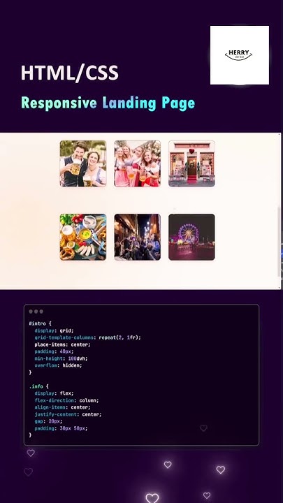 🌐 Innovate Your Site: 2025 HTML & CSS3 Responsive Landing Page! 🚀||#shorts #coding #js #ai # ...