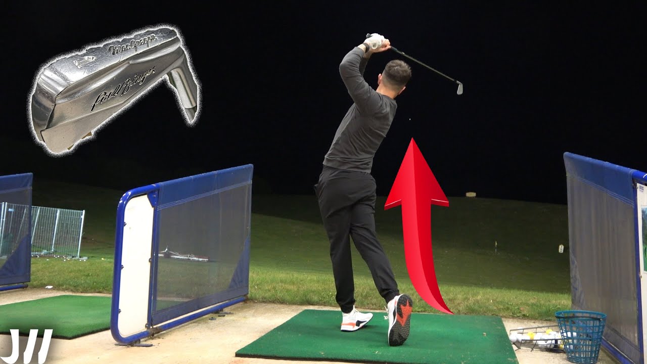 Crazy Ball Flights with an OLD 1 IRON... - YouTube