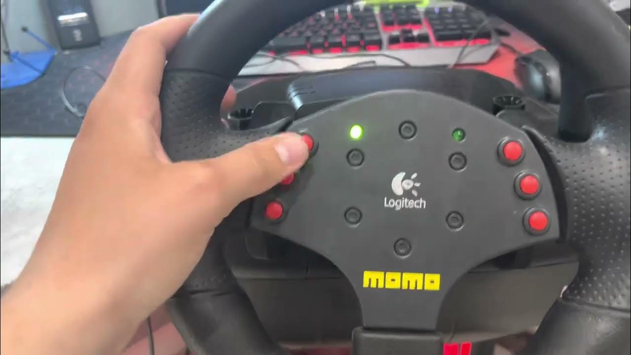 Logitech momo Racing 900 градусов - YouTube