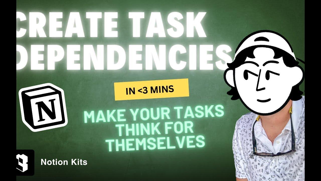 Create Notion Task Dependencies (For Beginners) - YouTube