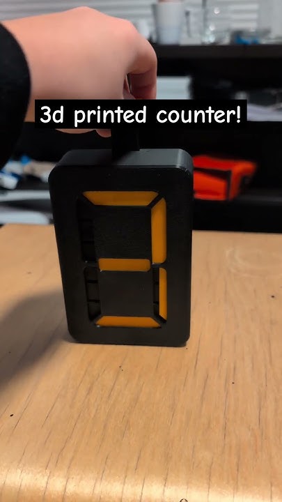 3D printed counter - YouTube