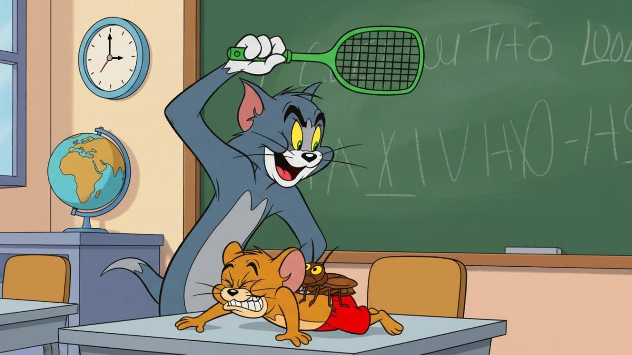 Tom & Jerry – Episode 95 : "Stop, Tom!!… Can Tom Defeat the Cockroaches ...