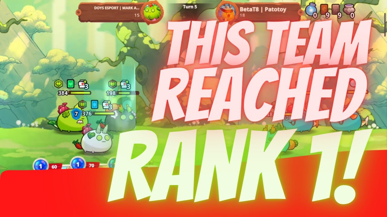 HEALING GALING TOP RANK GAMEPLAY | MARK-H | AXIE ORIGIN - YouTube