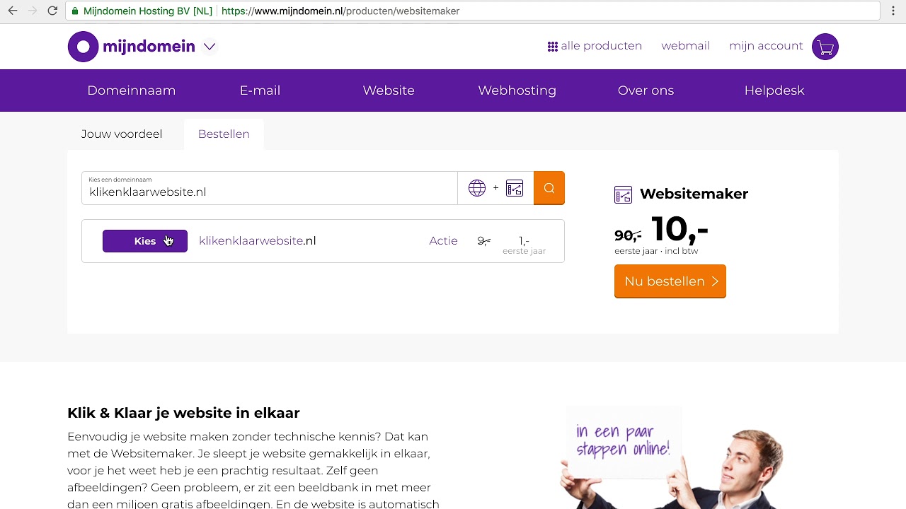 Website Maken Mijndomein: Maak Jouw Eigen Website Met Gemak - Chùa ...