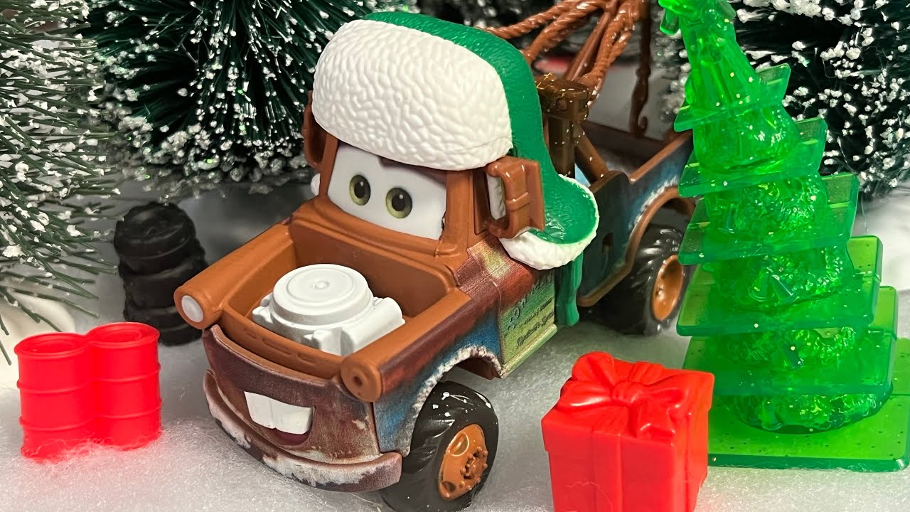 Mattel Disney•Pixar Cars Whee-Hoo Winter Mater Die-Cast Review - YouTube