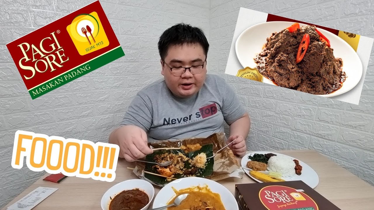 Enak mana Nasi Padang Kotak atau Bungkusan ?! Pagi Sore!!! - YouTube