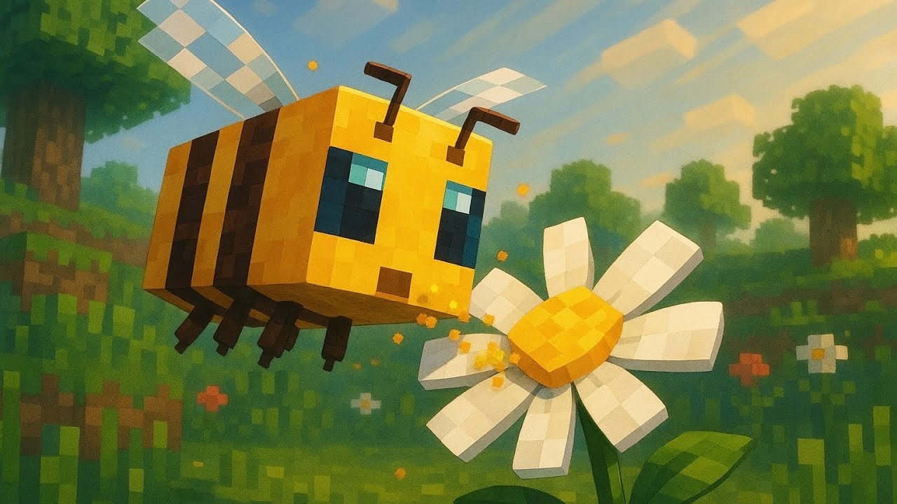 Everything About Minecraft Bees - YouTube