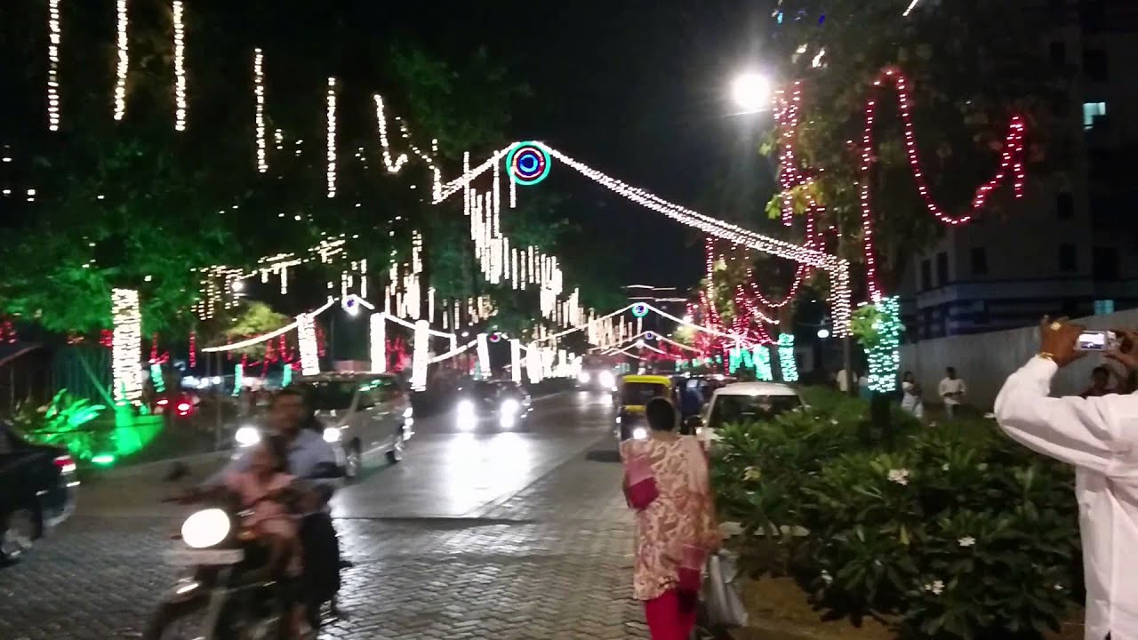 Thane 2014 - Diwali Lighting at Hiranandani Estate - YouTube