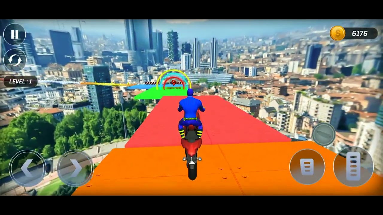 bike racing cartoon game video #bike recing episode cartoon game 🏍️🚲 ...