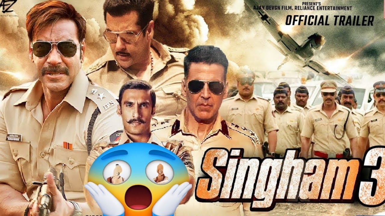 #Singham 3 - Once Again | Official Theatrical Trailer | Ajay Devgn ...