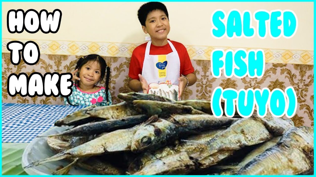 HOW TO MAKE DRIED FISH (TUYO) - YouTube