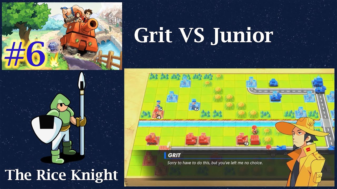 A Battle Between Grit and Junior | Let's Play Advance Wars 1+2 Reboot ...