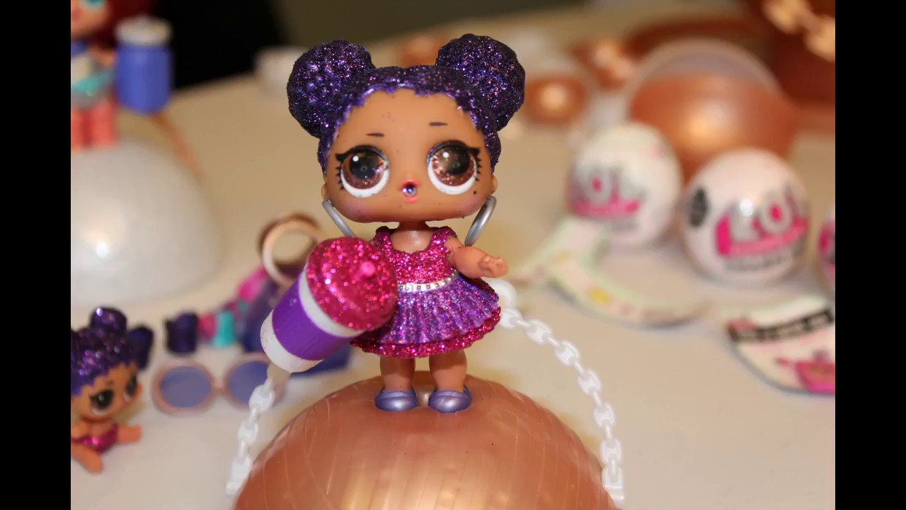 LOL Big Surprise Opening Purple Queen and Stardust Queen - YouTube