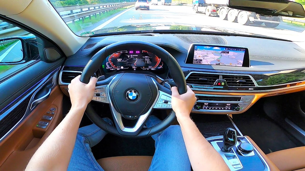 2022 BMW series 7 740d xDrive - pov test drive - YouTube