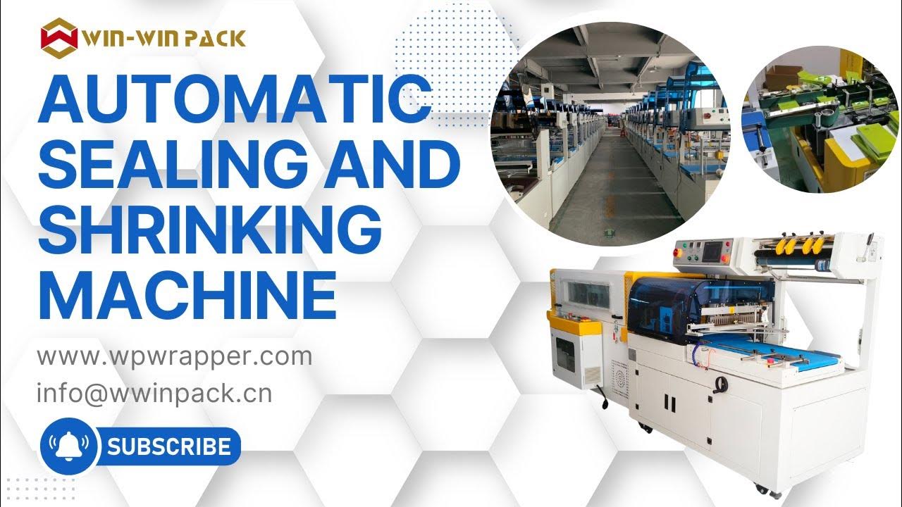 WIN-WIN PACK Fully Automatic Side Sealing & Shrinking Machine | High Speed Packaging for Large ...