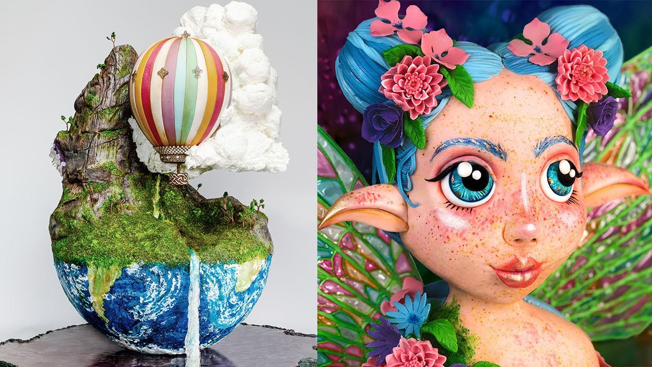 10 Amazing Fantasy Cakes - YouTube