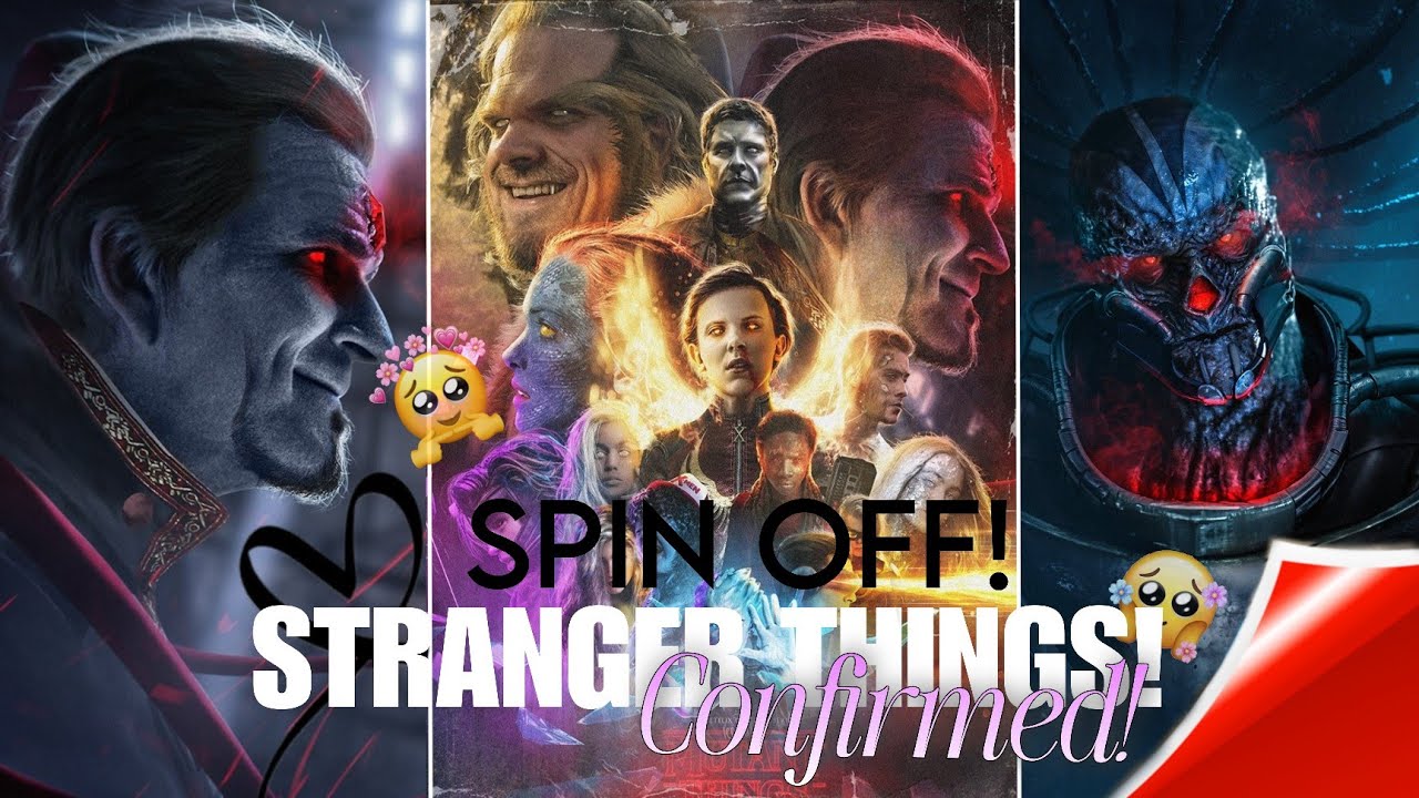 STRANGER THINGS! STRANGER THINGS SPIN OFF! CONFIRMED! 🫀#strangerthings5 ...