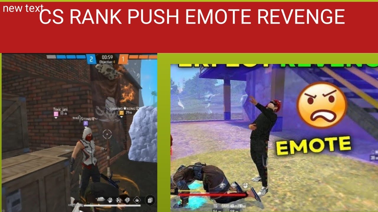cs rank.EMOTE REVENGE - YouTube