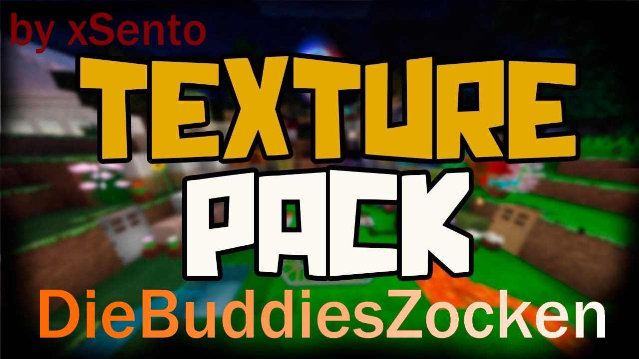DieBuddiesZocken TEXTURE PACK |+Flammenschwert +UHC-Erze [1.8] | xSento - YouTube