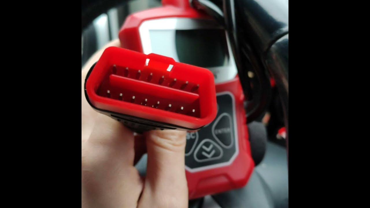 Автомобильный сканер Konnwei KW310 OBD2 - YouTube
