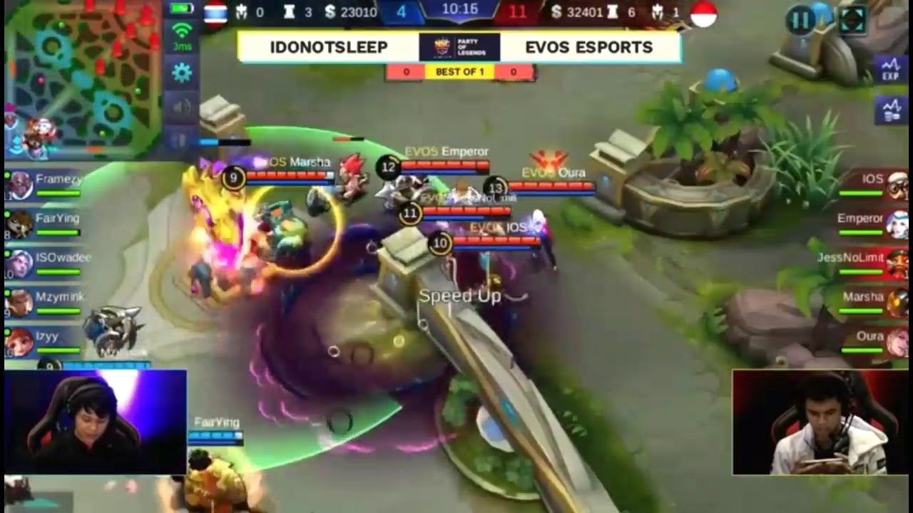 IDNS VS EVOS MSC 2018| epic comeback - YouTube
