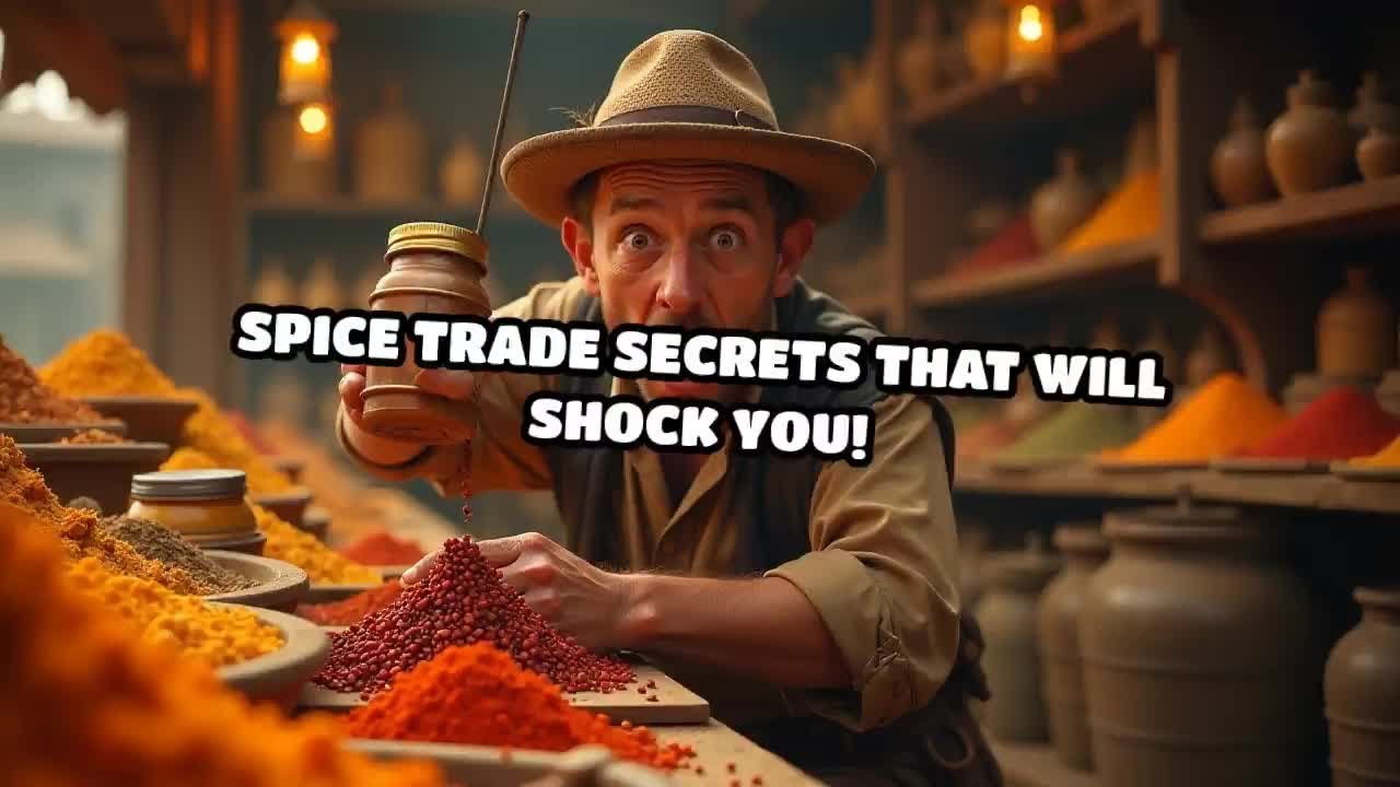 Spice Trade Secrets That Will Shock You! - YouTube